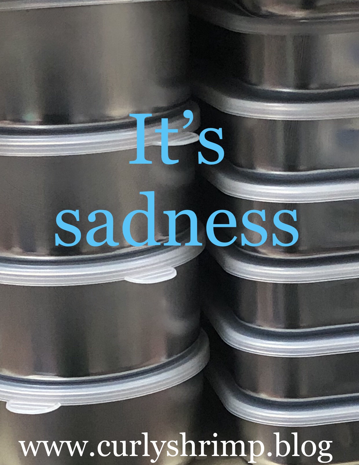 It’s sadness - Diary of Curly Shrimp